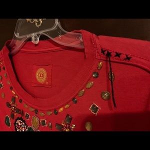 Double D Ranch | Tops | Double D Ranch Bejeweled Longsleeve Top | Poshmark